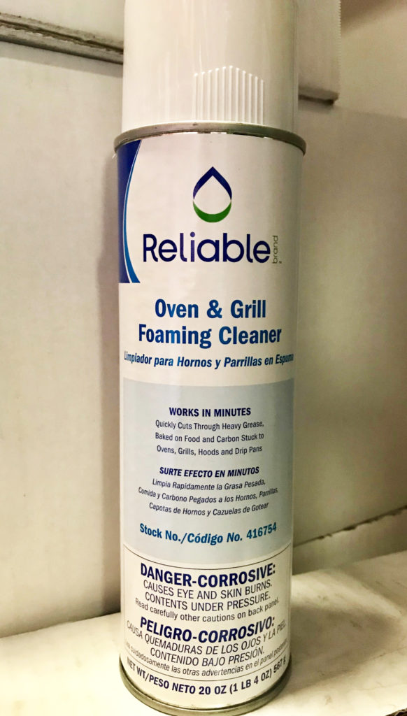 Item of the Day - Foaming Oven and Grill Cleaner - What Chefs Want!