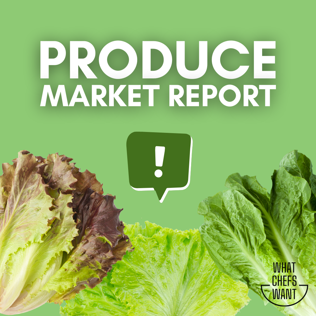 Market Report Template PDF - What Chefs Want!